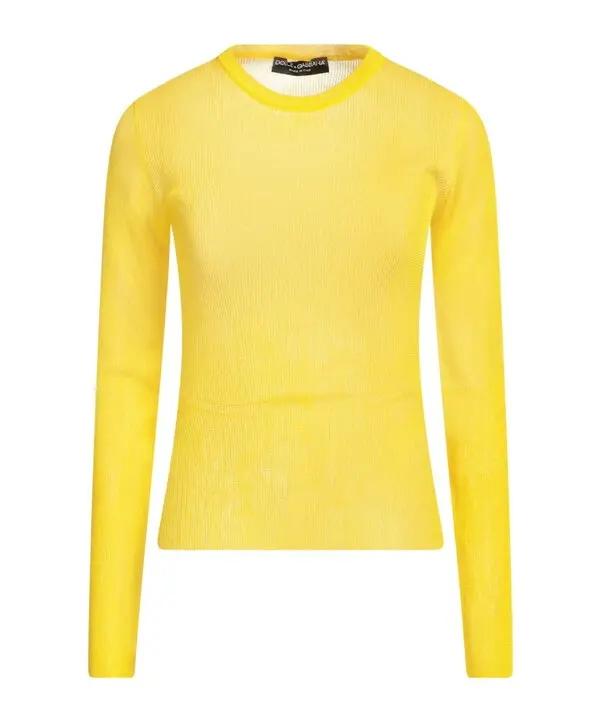 Dolce & Gabbana Solid-colored Knit Top