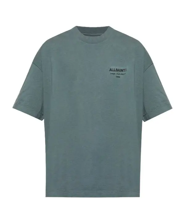 ALLSAINTS Xander Flocked Logo Oversized T-shirt