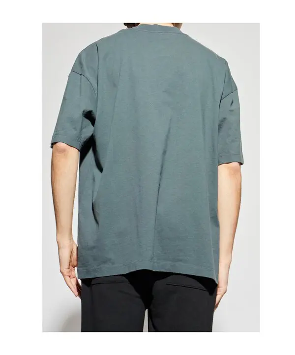 ALLSAINTS Xander Flocked Logo Oversized T-shirt