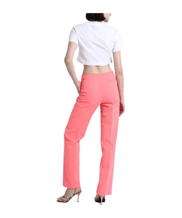 MAXCO. Solid-colored Pleated Trousers
