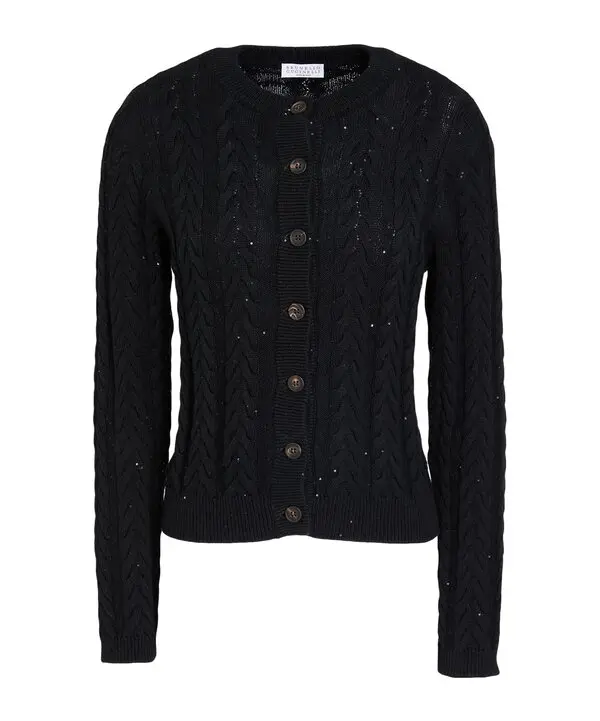 Brunello Cucinelli Plain Colour Cardigans