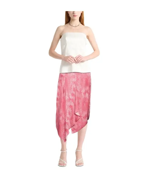 Isabel Marant Étoile Twotone Satin Midi Skirt