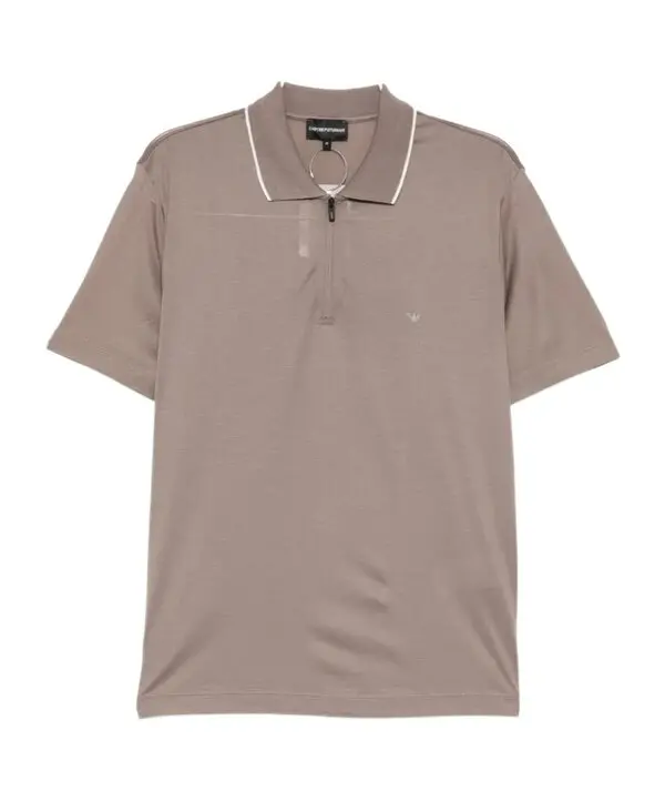 Emporio Armani Logo-patch Polo Shirt - No
