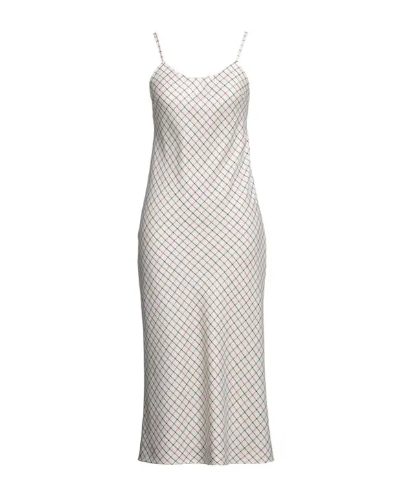 MAISON MARGIELA Plaid Sleeveless A-line Dress - No