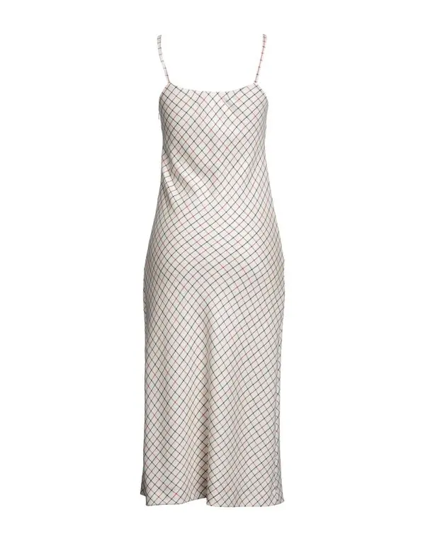 MAISON MARGIELA Plaid Sleeveless A-line Dress
