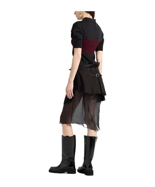 MAISON MARGIELA Twotone Knit Dress