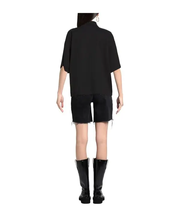 Saint Laurent Solidcolor Shortsleeve Tshirt