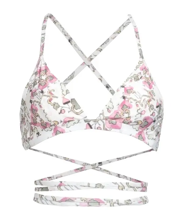 Isabel Marant Étoile Floral-print Triangle Bikini Top - No