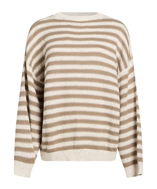 Brunello Cucinelli Striped Knit Sweater