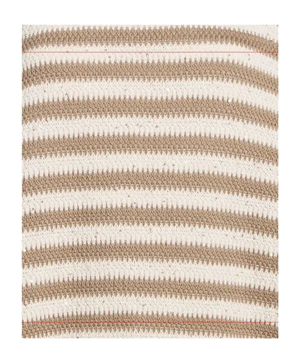 Brunello Cucinelli Striped Knit Sweater