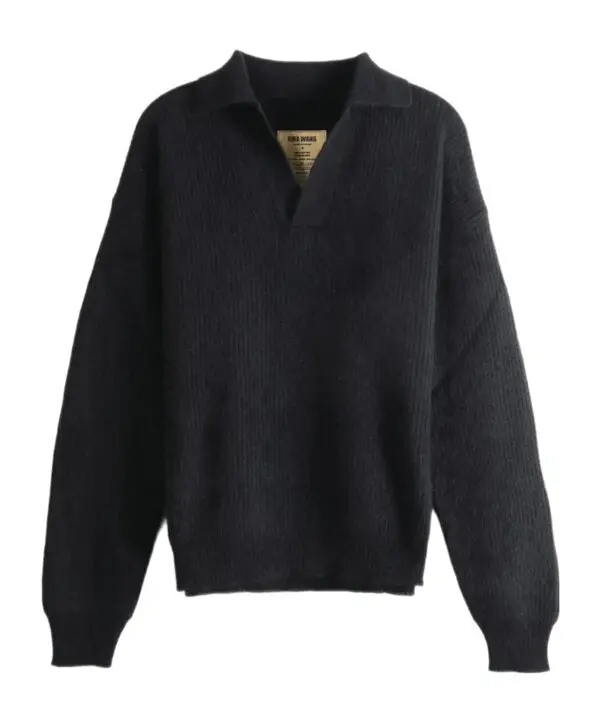 UMA WANG Long-sleeved Sweater - Black