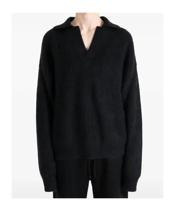 UMA WANG Long-sleeved Sweater - Black
