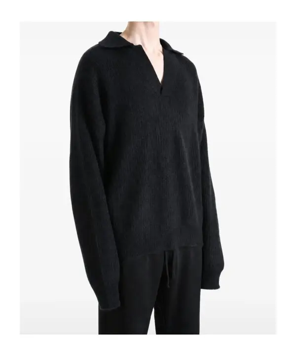 UMA WANG Long-sleeved Sweater - Black