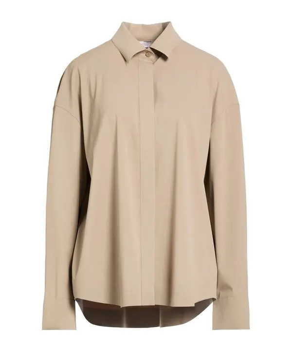 Max Mara Patterned Shirts Blouses - Nude