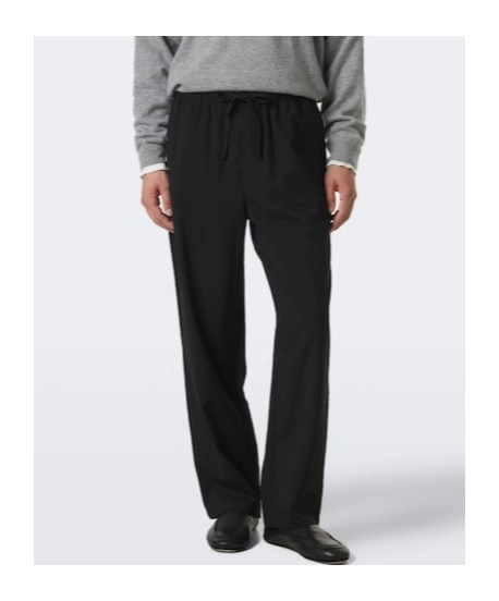 FRAME Drawstring Wool Casual Trousers