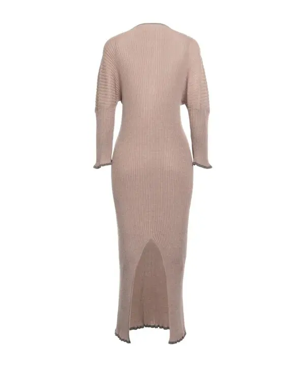 MAISON MARGIELA Two-tone Wool Dress