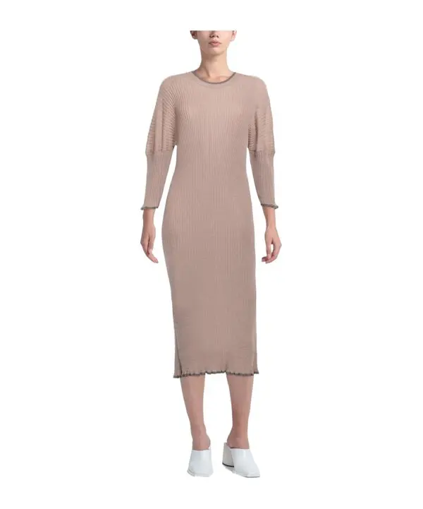 MAISON MARGIELA Two-tone Wool Dress