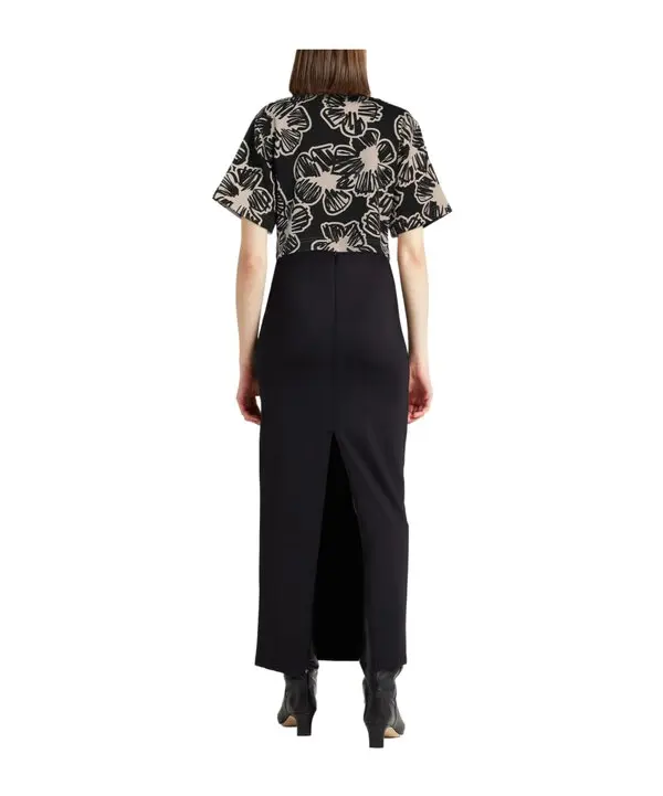 Max Mara Two-color Short-sleeved T-shirt