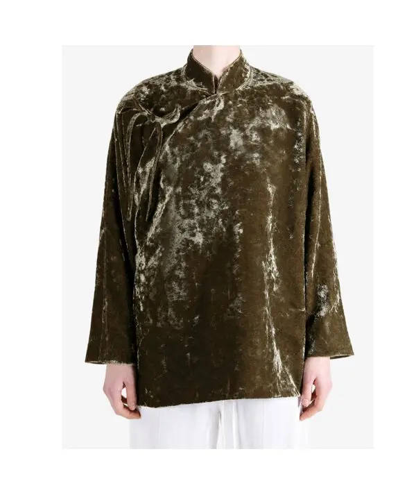 UMA WANG Asymmetric-front Casual Jacket