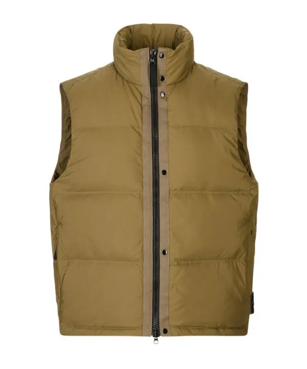 Stone Island Lightweight Down Vest With Zip Pockets