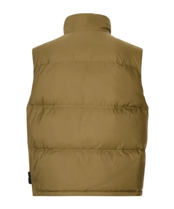 Stone Island Lightweight Down Vest With Zip Pockets