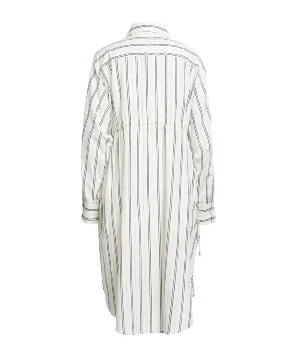 MAISON MARGIELA Striped Shirt Dress