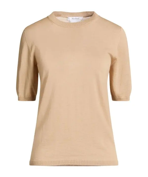 Max Mara Wool Short Sleeve Pullover - No