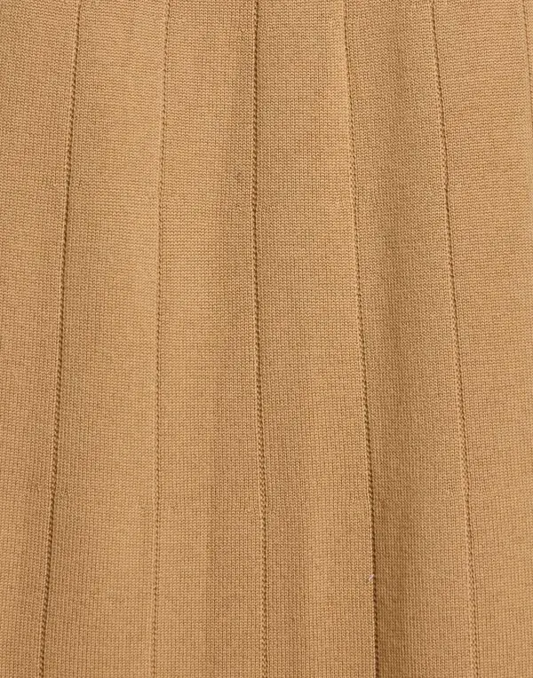 Max Mara Solid-color Wool A-line Skirt