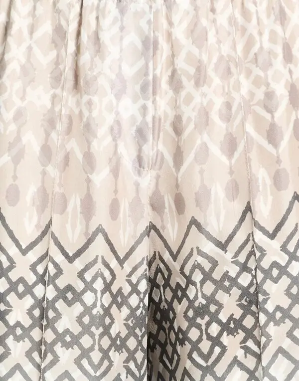 Brunello Cucinelli Multicolor Chiffon Trousers