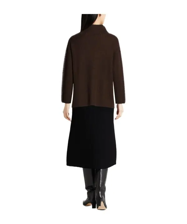 Max Mara High-neck Knitted Sweater