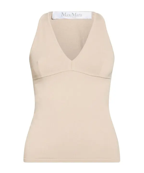 Max Mara Sleeveless Knitted Top