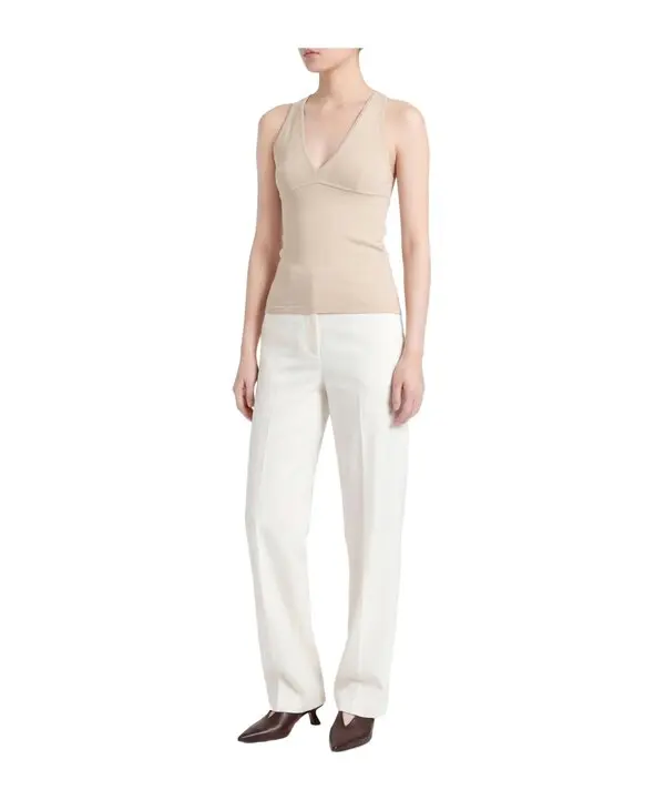 Max Mara Sleeveless Knitted Top