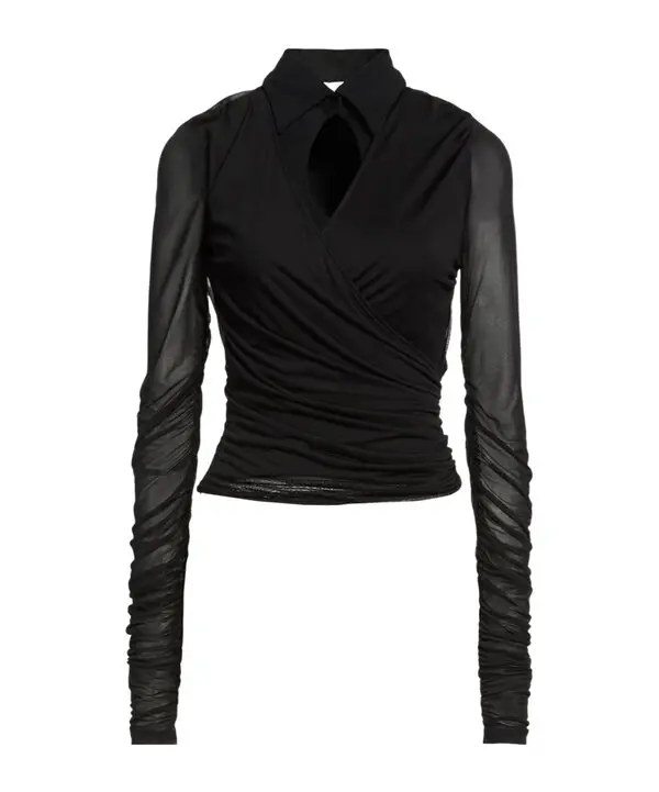Max Mara Solid-color Long-sleeved Shirt