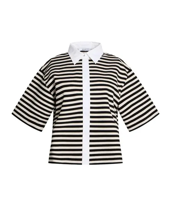 Max Mara Mid-weight Knit Polo Necks - Black