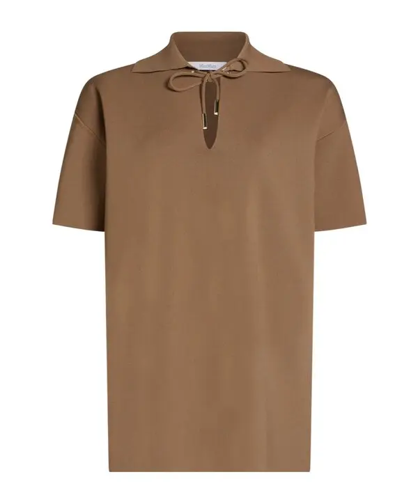Max Mara Solid-color Short-sleeved T-shirt
