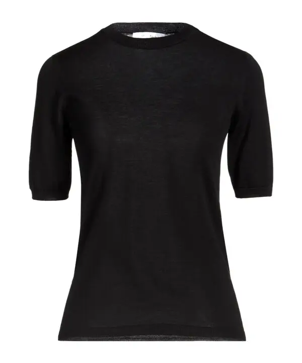 Max Mara Short-sleeved Knitted Sweater