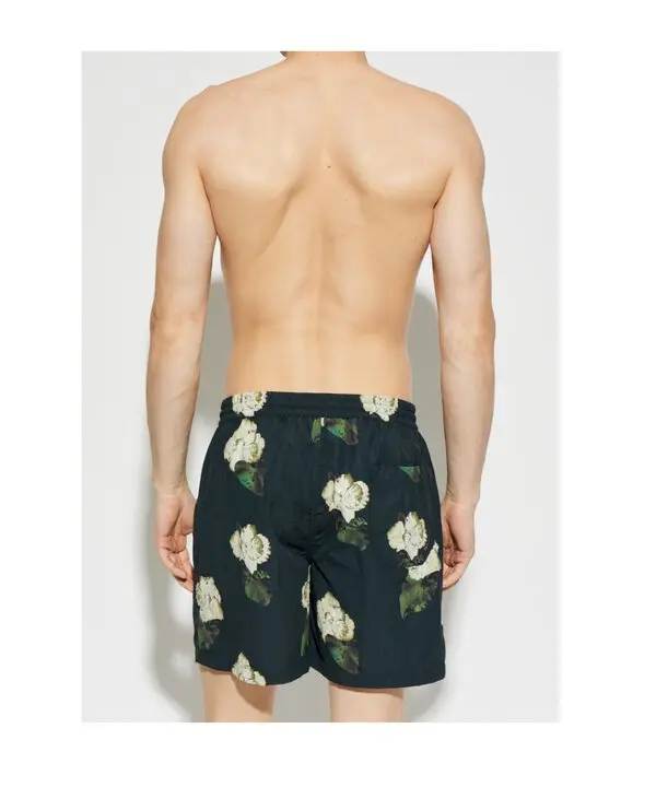ALLSAINTS Drawstring Swim Trunks - Green