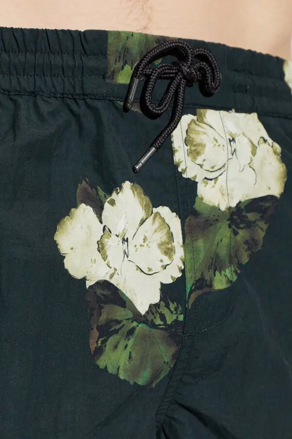 ALLSAINTS Drawstring Swim Trunks - Green