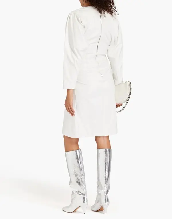 Isabel Marant Étoile Minimalist Slimfit Leather Skirt
