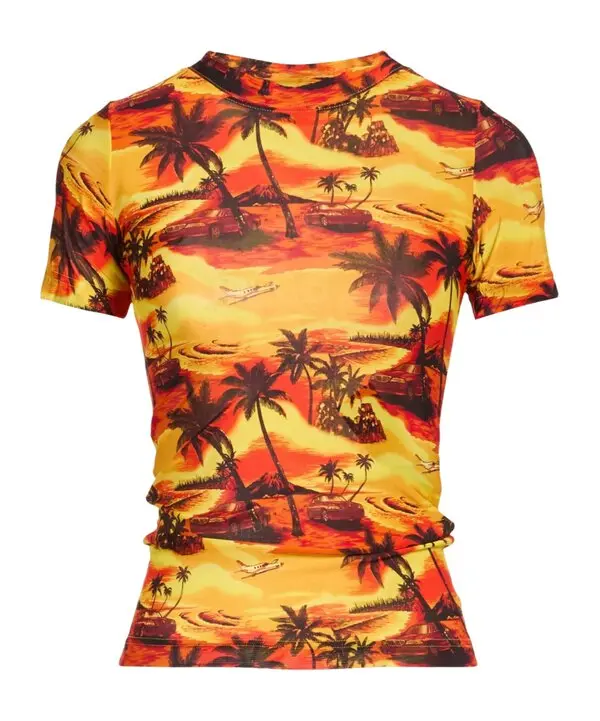 Balenciaga Short-sleeved Printed T-shirt