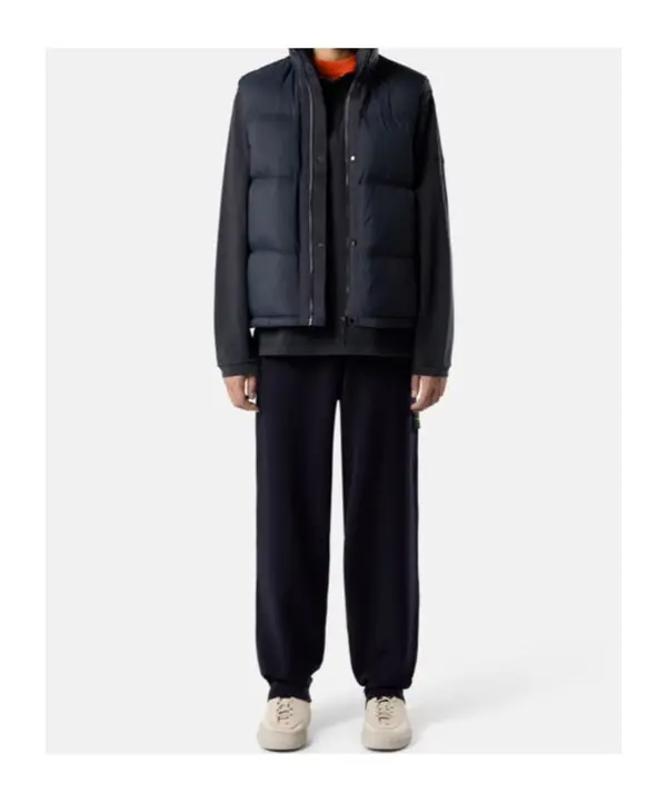 Stone Island Regular-fit Knit Joggers With Elastic Drawstring Waist