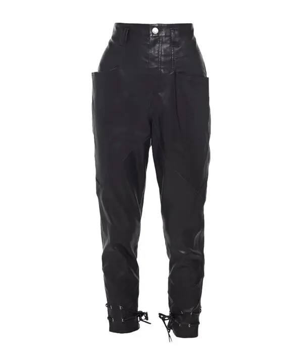 Isabel Marant Étoile Minimalist Slimfit Leather Pants
