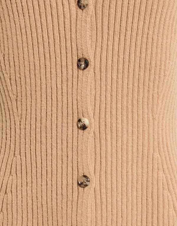 Max Mara Ribbed-knit Waistcoat