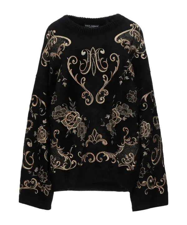 Dolce & Gabbana Floral Knit Top