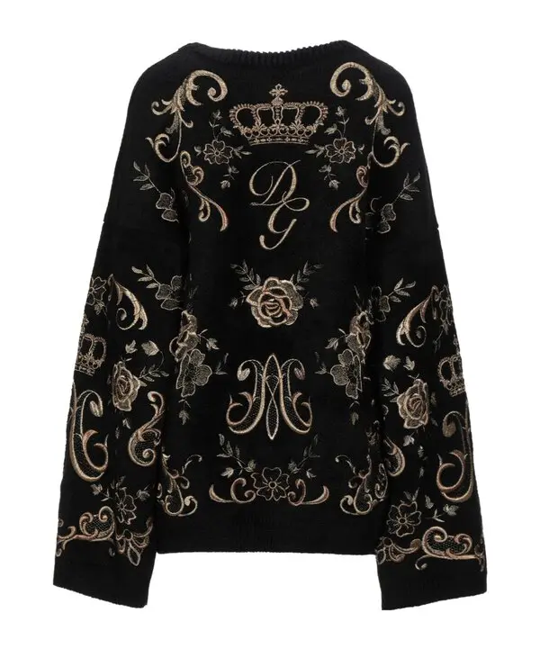 Dolce & Gabbana Floral Knit Top