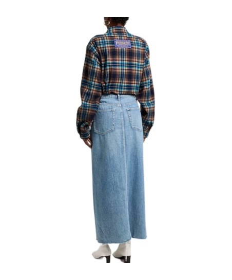 MAISON MARGIELA Plaid Wool Shirt