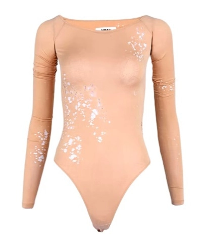 MAISON MARGIELA Long Sleeve Bodysuit - No