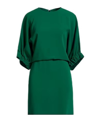 Max Mara Solidcolor Fitted Dress - Green