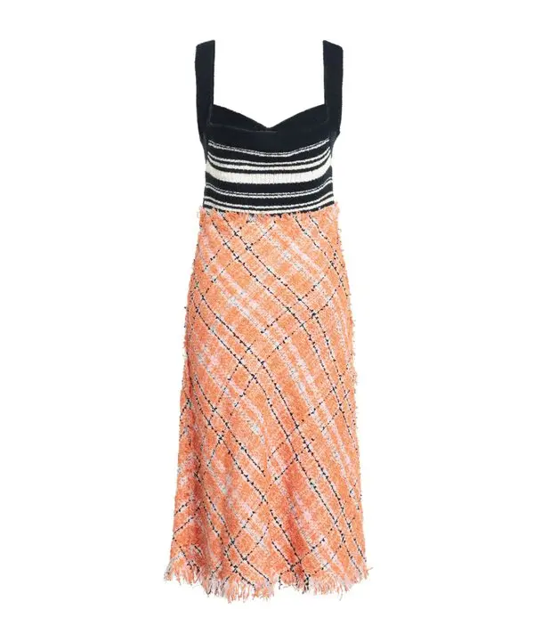 Marni Sleeveless Striped Knit Dress