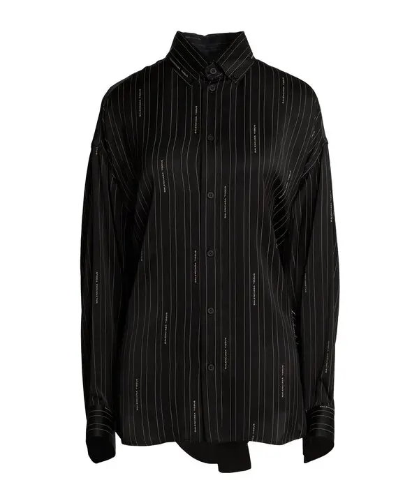 Balenciaga Oversize Shirts - Black